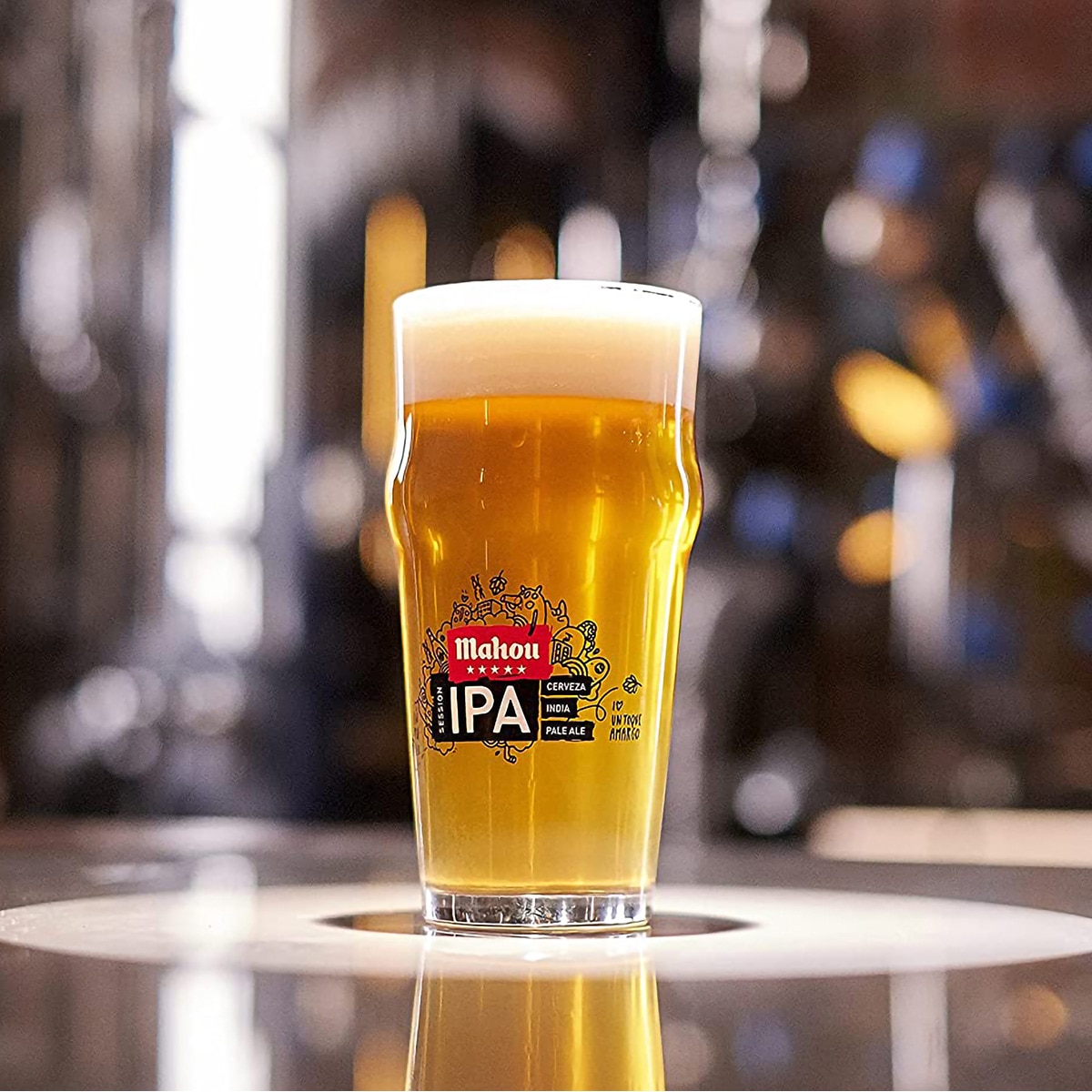 Cerveza rubia variedad Session IPA lata 33 cl · MAHOU 5 ESTRELLAS · Supermercado El Corte Inglés ...