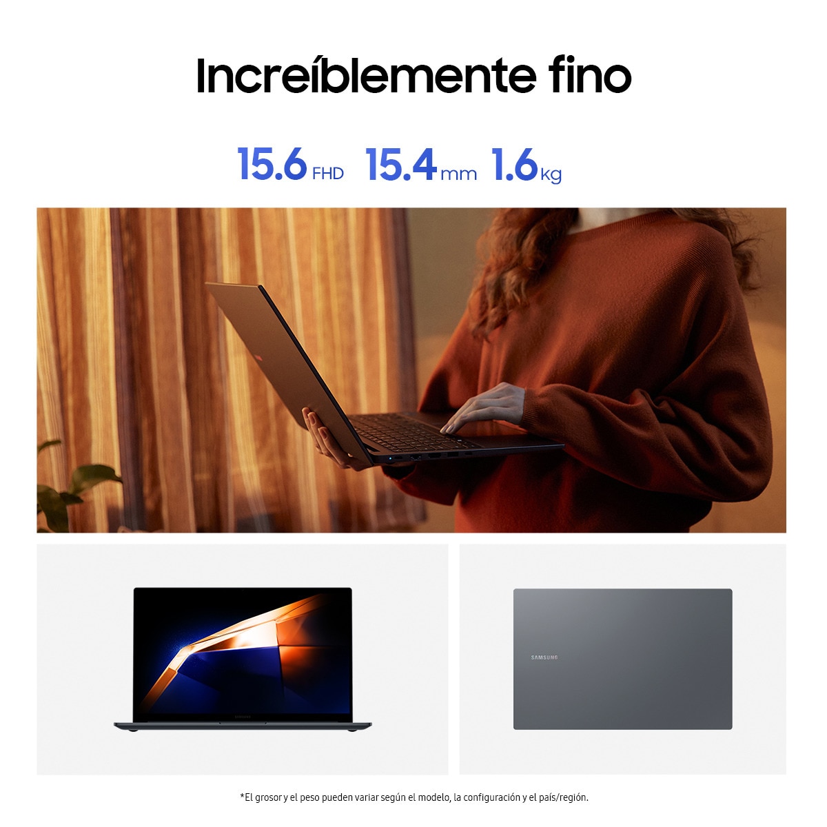 Portátil Samsung Galaxy Book4 NP750XGK-KG2ES, Intel Core 5-120U, 16GB ...