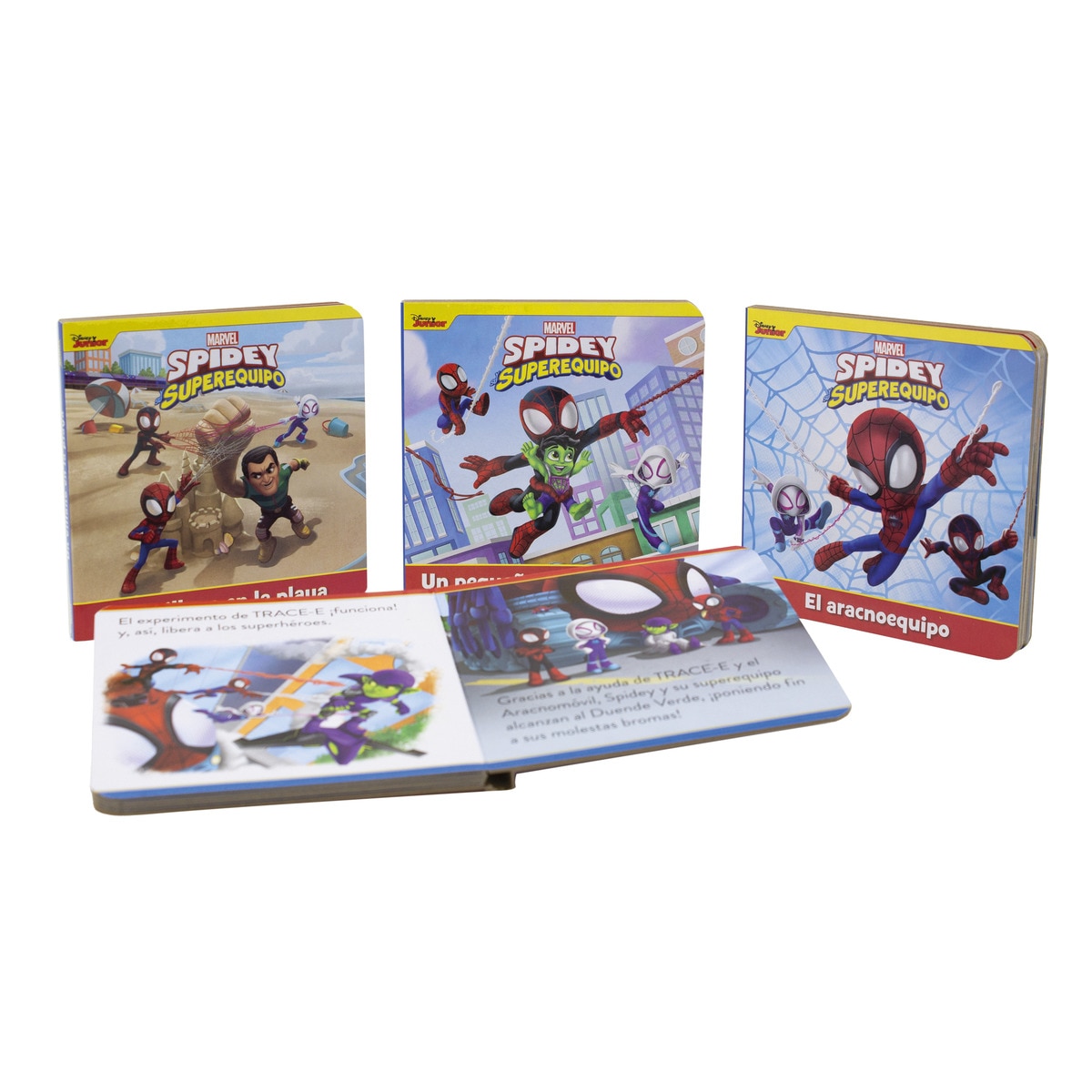 Spidey y su superequipo. Superaventuras arácnidas: Maletín con 4 cuentos · DISNEY (PLANETA) · El ...