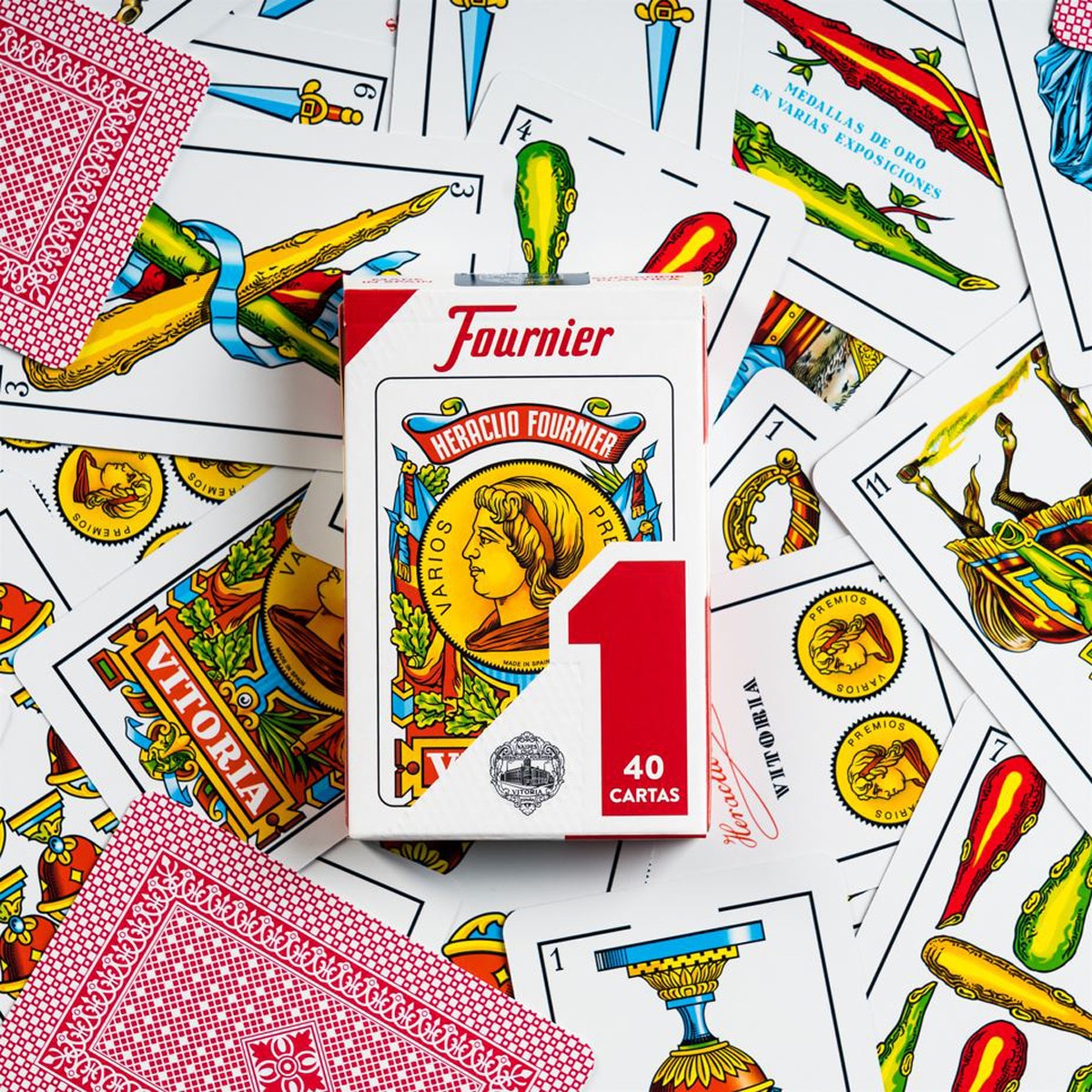 Naipes Españoles Nº 1 40 Cartas - Estuche cartulina (Cartas) · Fournier ...