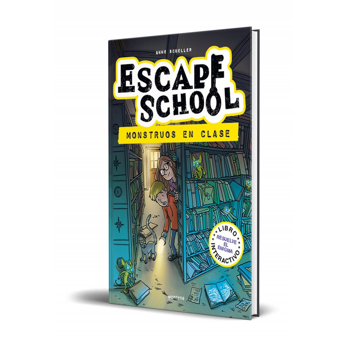 Escape School 2 - Monstruos en clase: Libro interactivo - Resuelve el ...