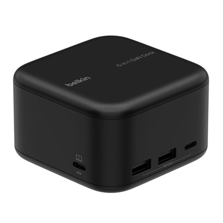 Hub Belkin Connect USB-C GaN 6 en 1 Core de 130 W Negro · El Corte Inglés