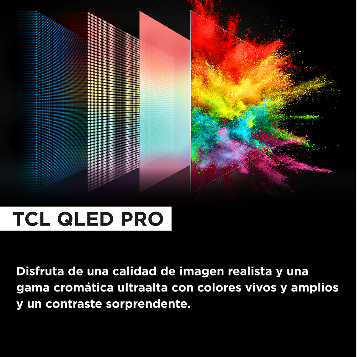 TV QLED Pro 109,2 cm (43") TCL 43C655, 4K Ultra HD, Smart TV by Google ...