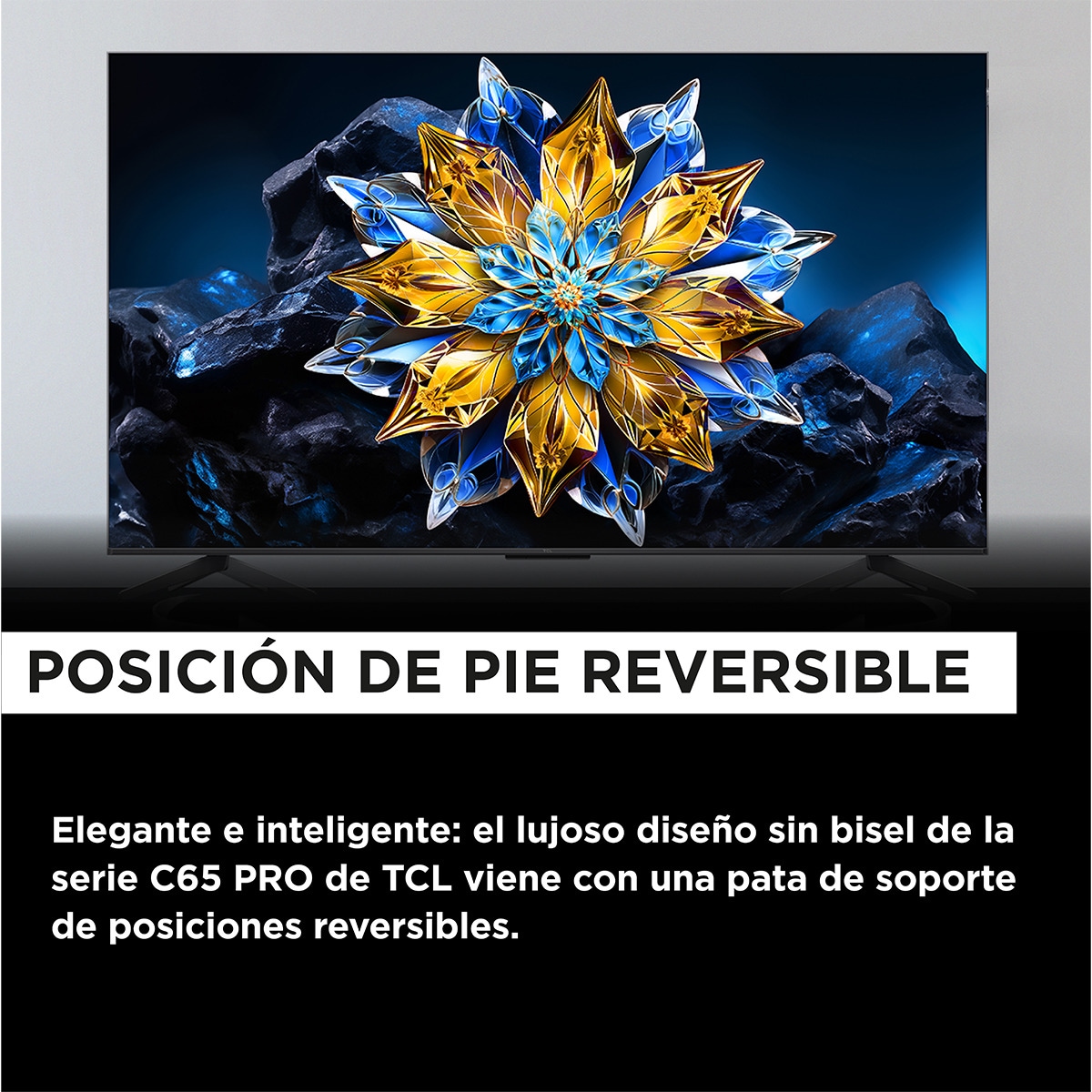 TV QLED 190,5 cm (75") TCL 75C655 PRO, 4K UHD, Smart TV by Google TV, Dolby Vision y Atmos ...