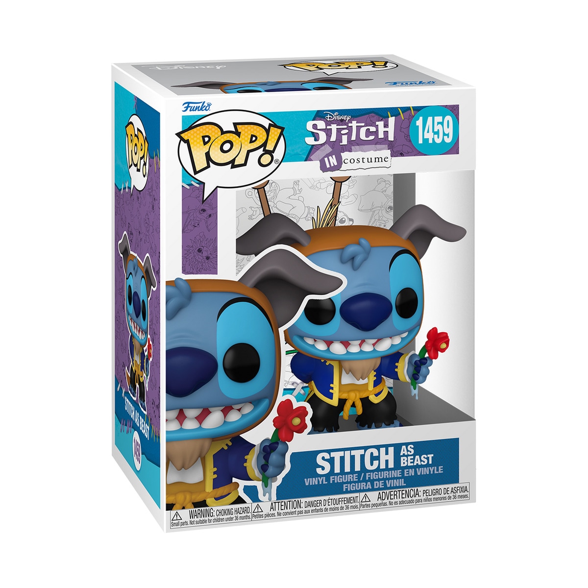 Figura Funko Pop Stitch as Beast Lilo & Stitch Disney · Funko · El ...