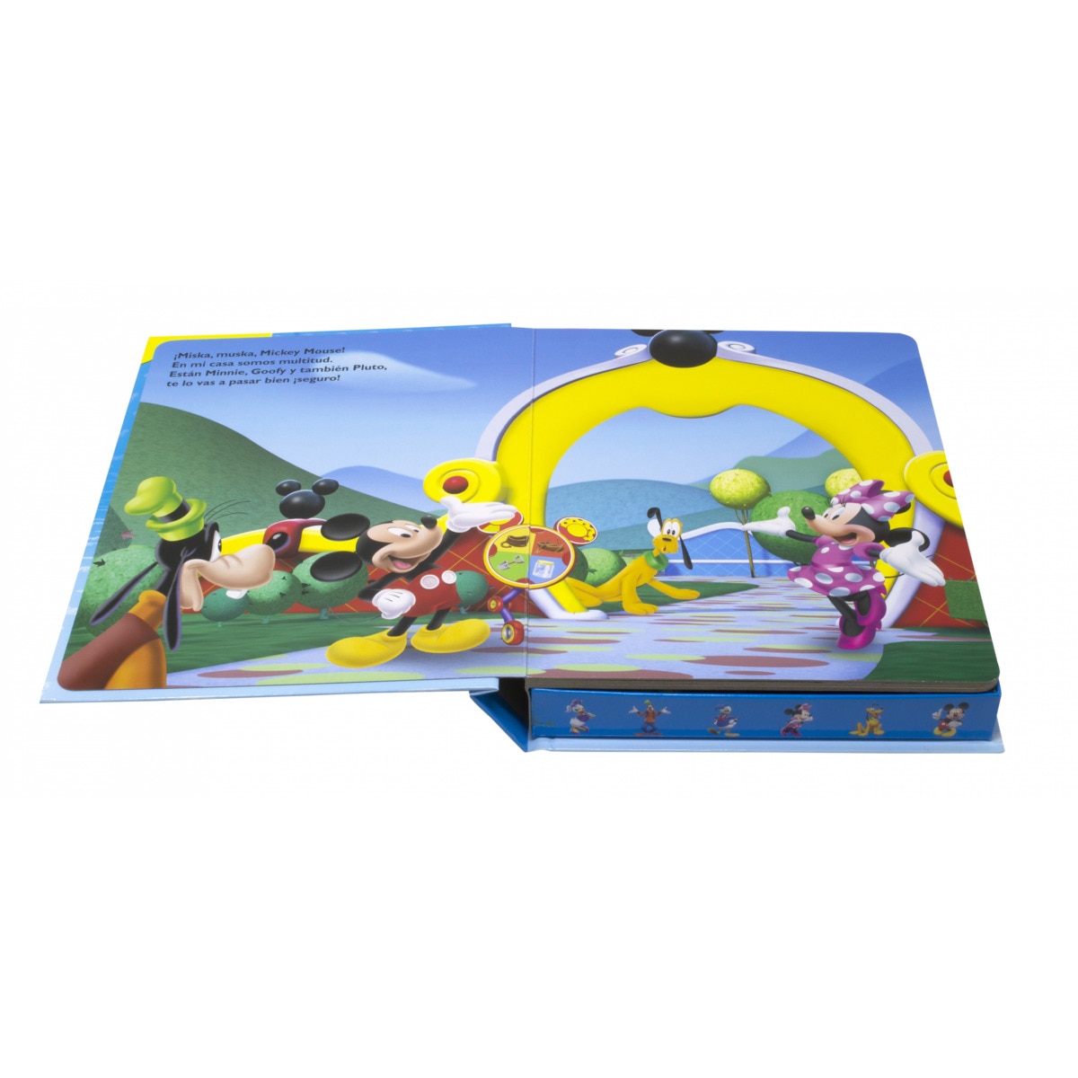 La casa de Mickey Mouse. Libroaventuras: Incluye un cuento, figuritas y un tapete · DISNEY ...