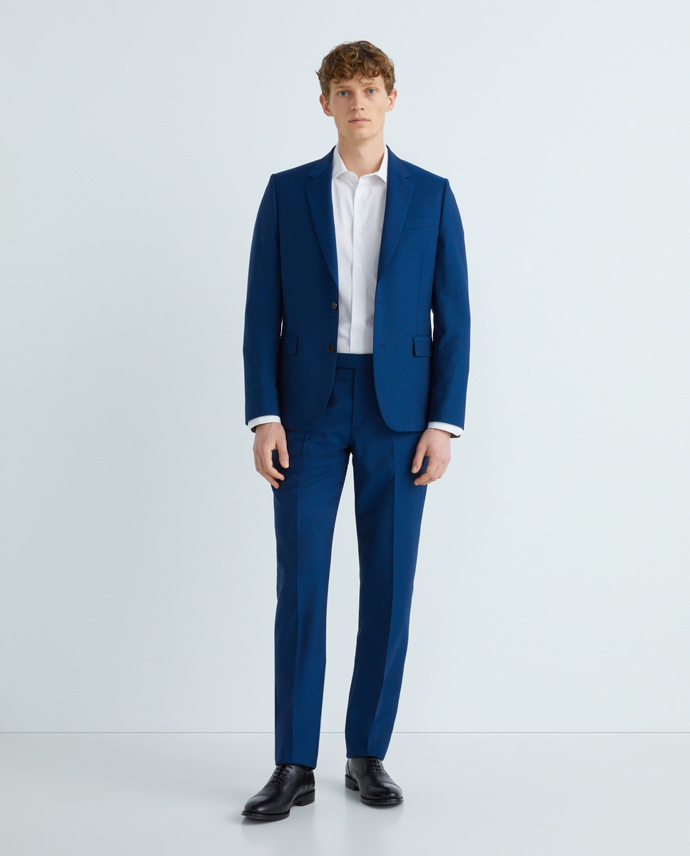 Traje de hombre de color azul marino y corte tailored fit · Paul Smith ...