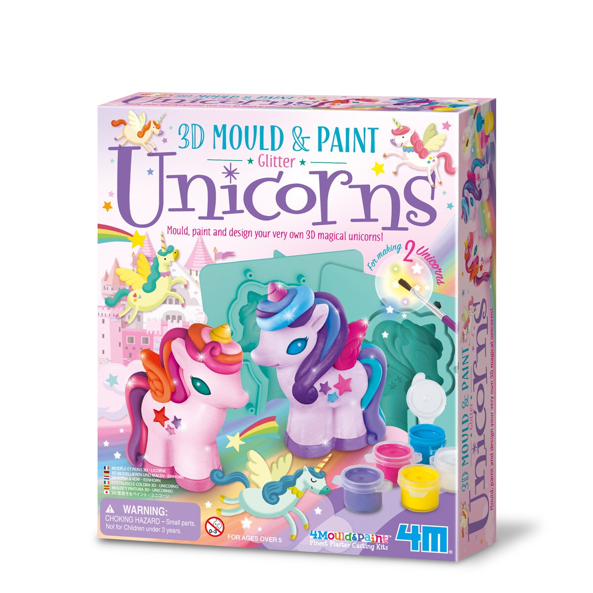 Kit pinta y moldea unicornios 3D 4M manualidad · 4M · El Corte Inglés