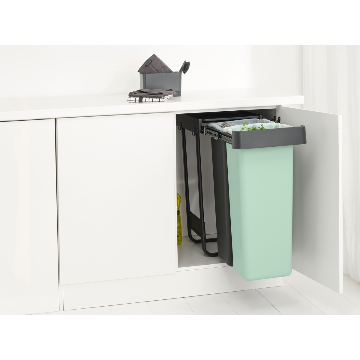 Cubo de basura integrado para reciclar Sort&Go 2 x 30 L Brabantia ...