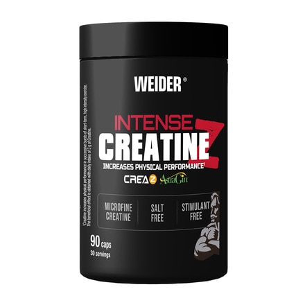 Creatina Intense Creatine Z + Astragin (90 Cápsulas) Weider · Weider · El Corte Inglés