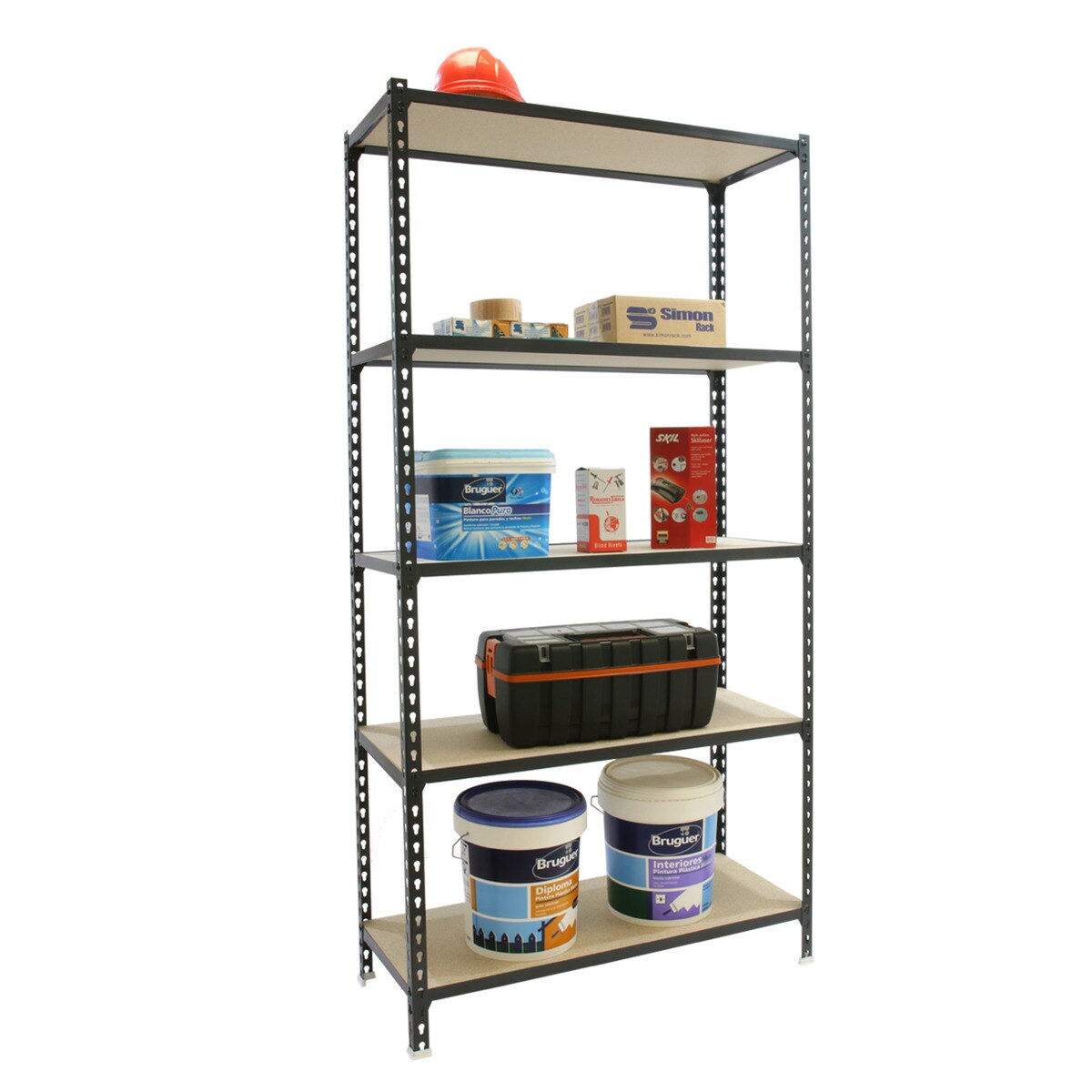 Estantería metálica Maderclick Superplus 5 Baldas 110x200x50 cm · SIMONRACK · El Corte Inglés
