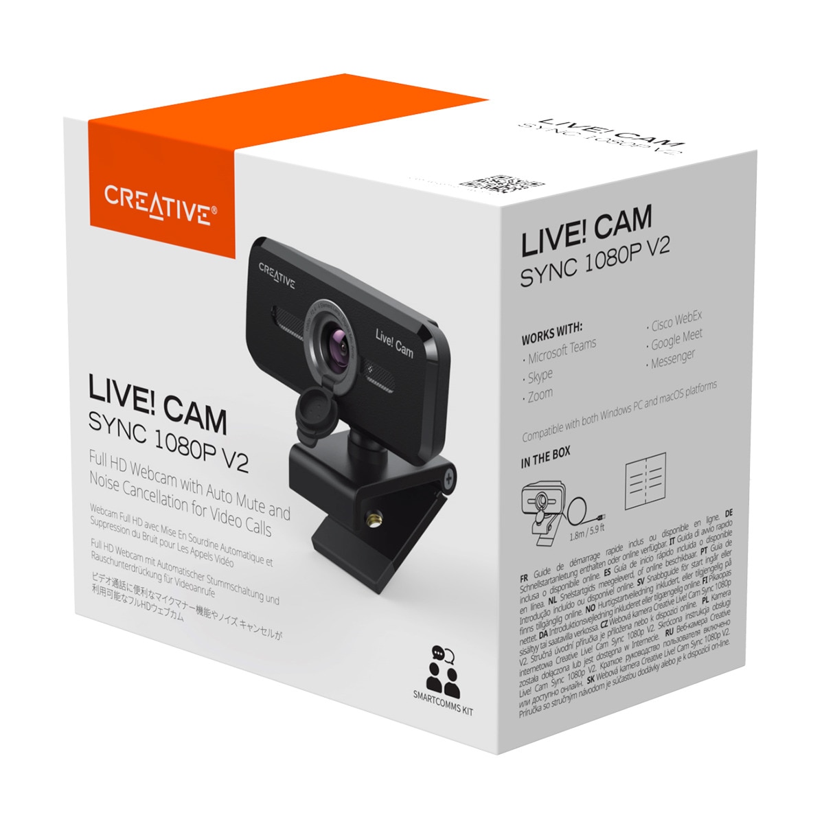 Webcam Creative Live! Cam Sync 1080p V2 · Creative · El Corte Inglés