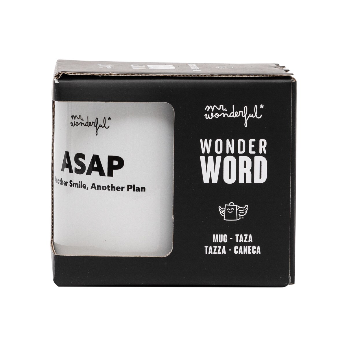 Taza Mr. Wonderful: ASAP, Another Smile, Another Plan · Mr. Wonderful ...