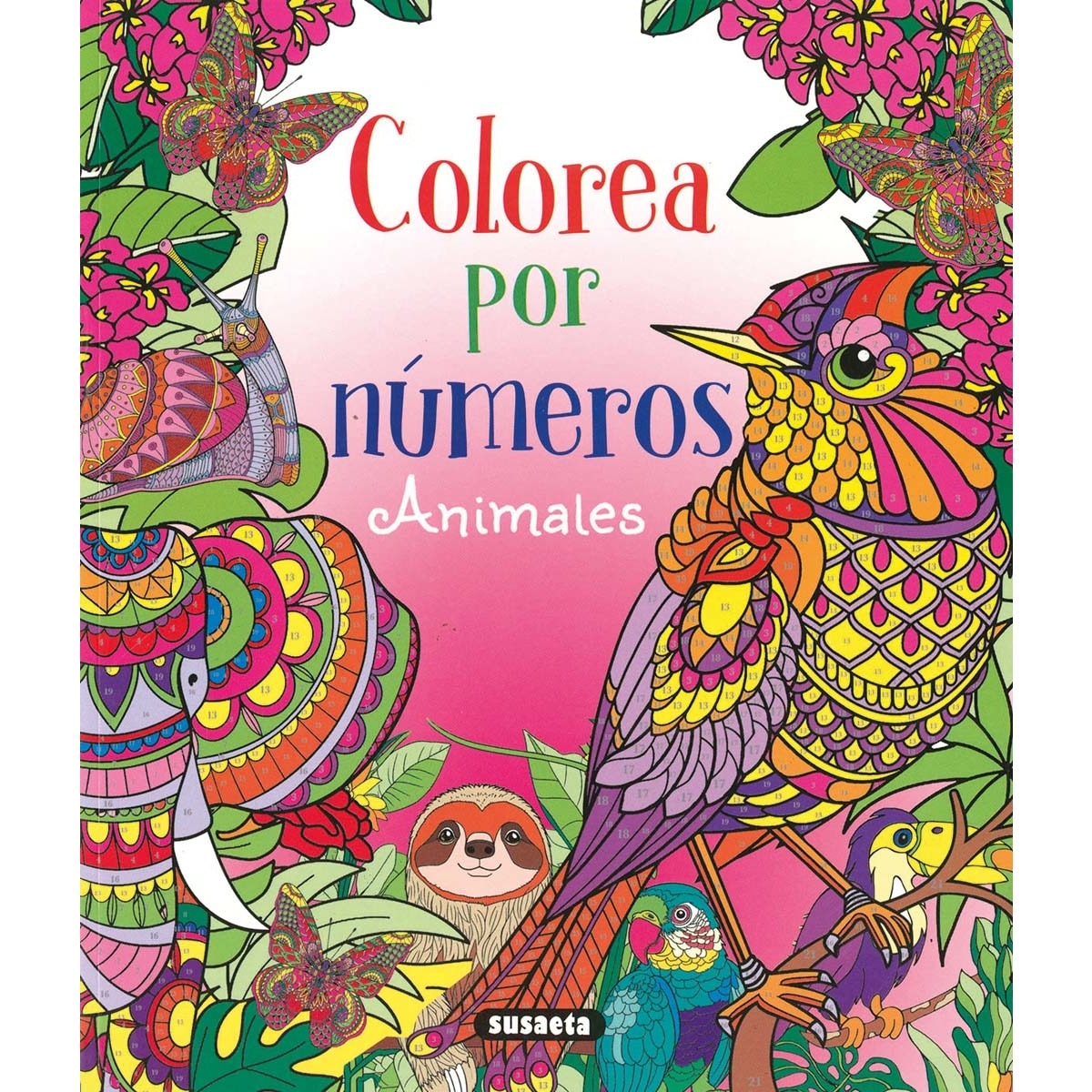 Animales, colorea por números · SUSAETA INFANTIL · El Corte Inglés