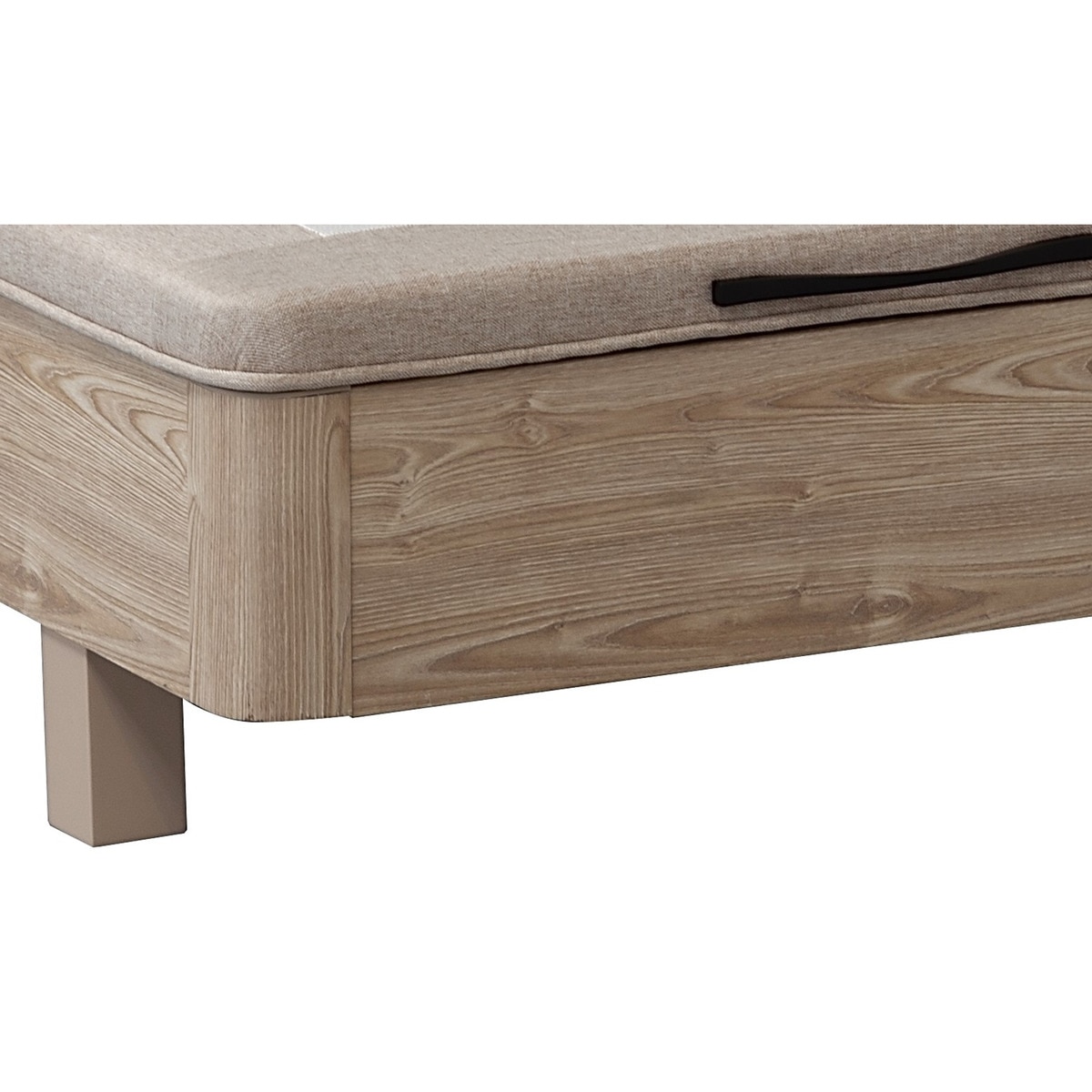 Canapé abatible de madera con patas Limia On Dinoc · Dinoc · El Corte ...