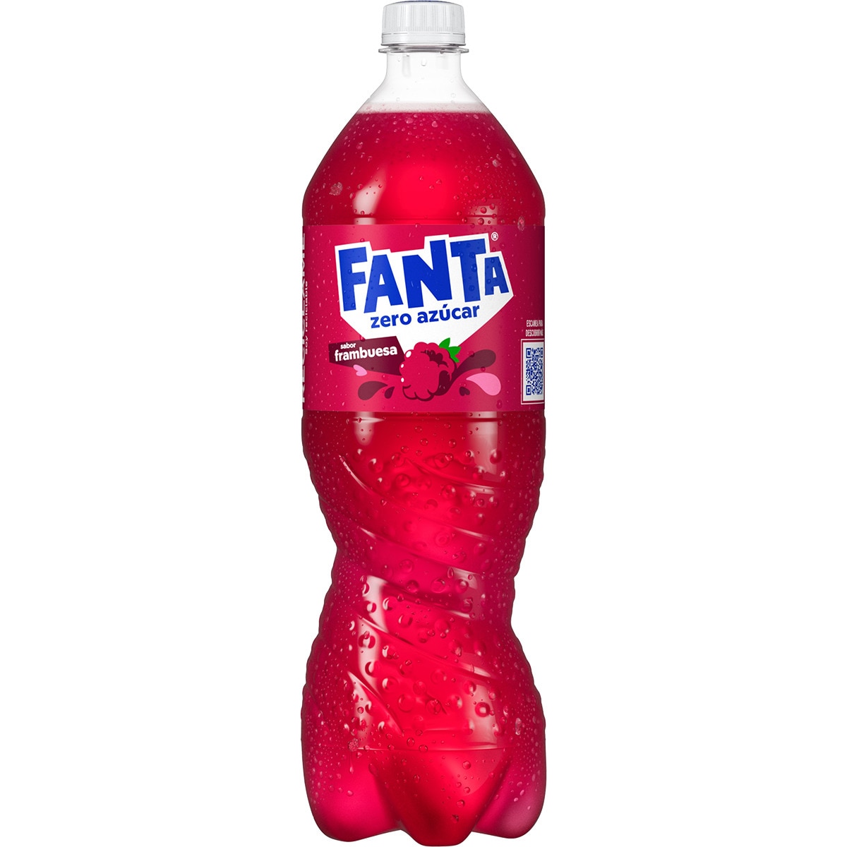 Refresco de frambuesa con gas sin azúcares añadidos botella 1,25 l ...