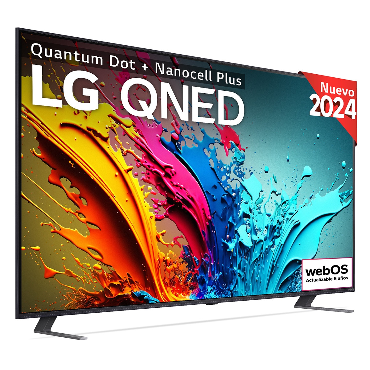 TV QNED 139cm (55") LG 55QNED85T6C 4K con Smart TV WebOS24 · LG · El ...