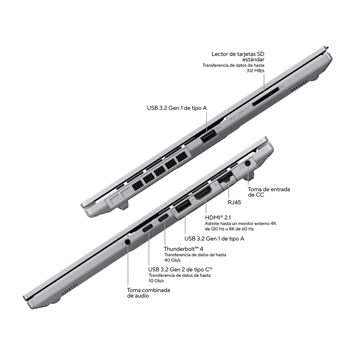 Portátil ASUS Vivobook Pro 15 OLED N6506MV-MA101W, Intel Core Ultra 9-185H, 16GB, 1TB SSD ...