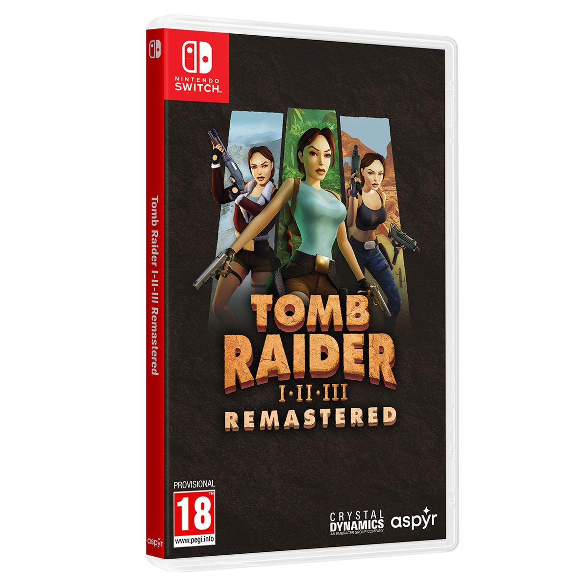 Tomb Raider I-III Remastered Starring Lara Croft Nintendo Switch ...