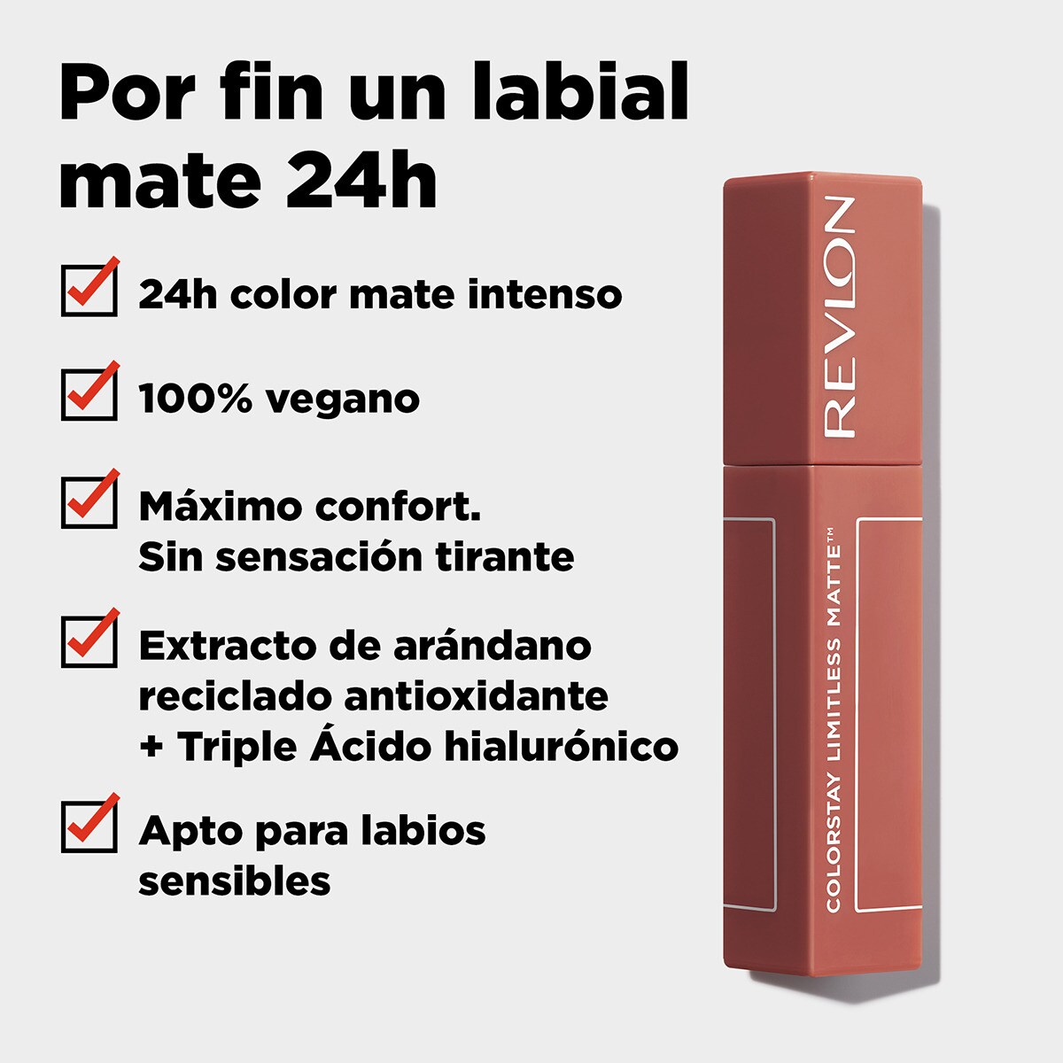Barra de labios líquida Colorstay Limitless Matte nº 007 Icon Era ...