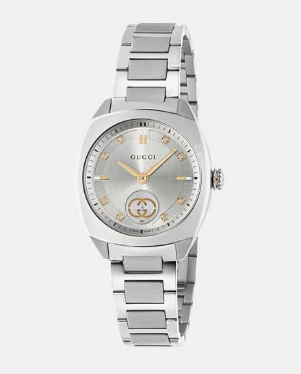 Reloj de mujer Gucci Interlocking YA142510 de acero · Gucci · El Corte ...