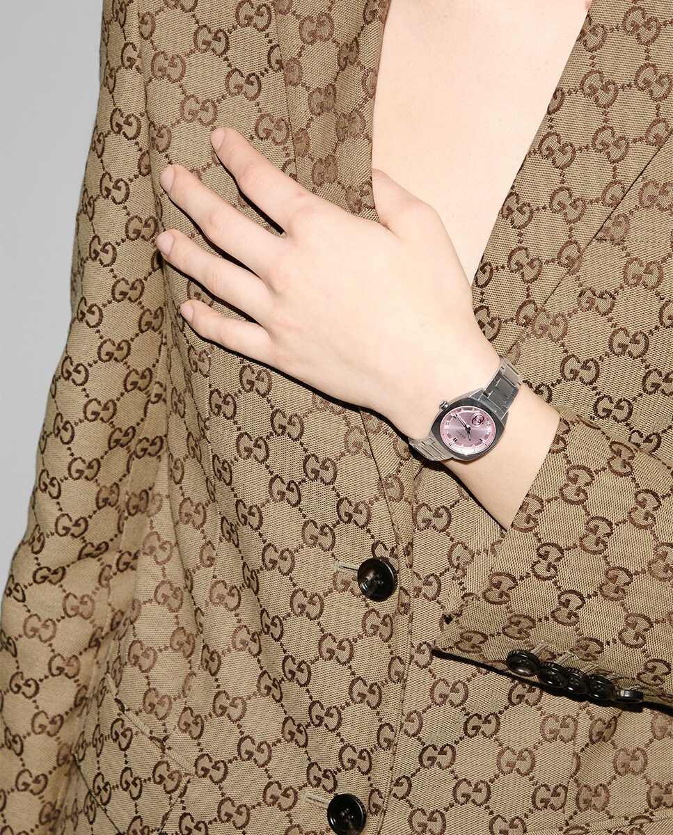 Reloj de mujer Gucci Interlocking YA142511 de acero · Gucci · El Corte ...