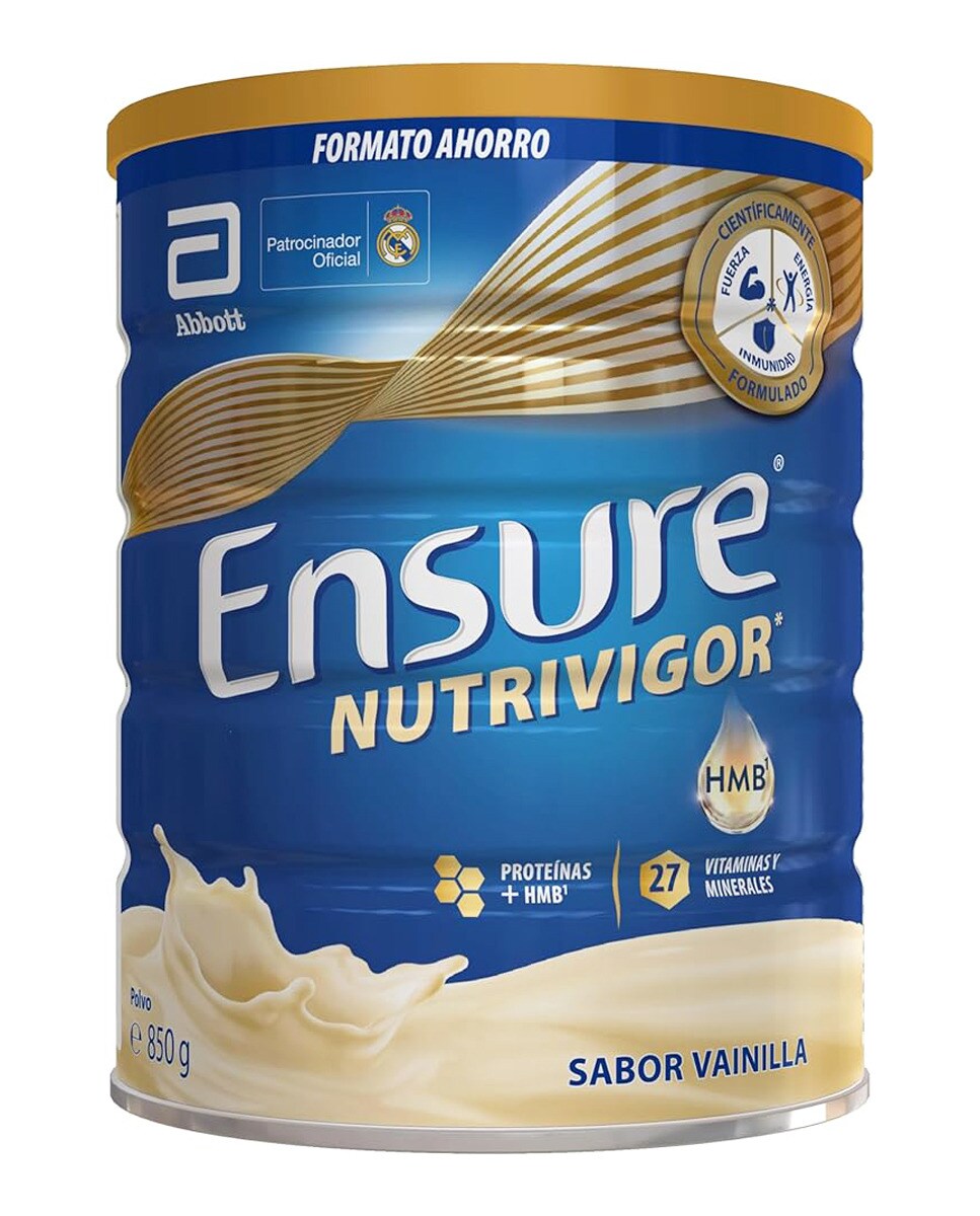 Complemento Nutricional Vainilla 850 g Nutrivigor Ensure · Ensure · El ...