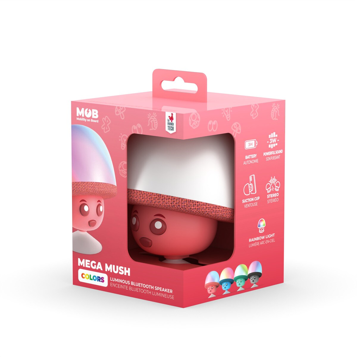 Altavoz Mob mega mush rojo · MOB · El Corte Inglés