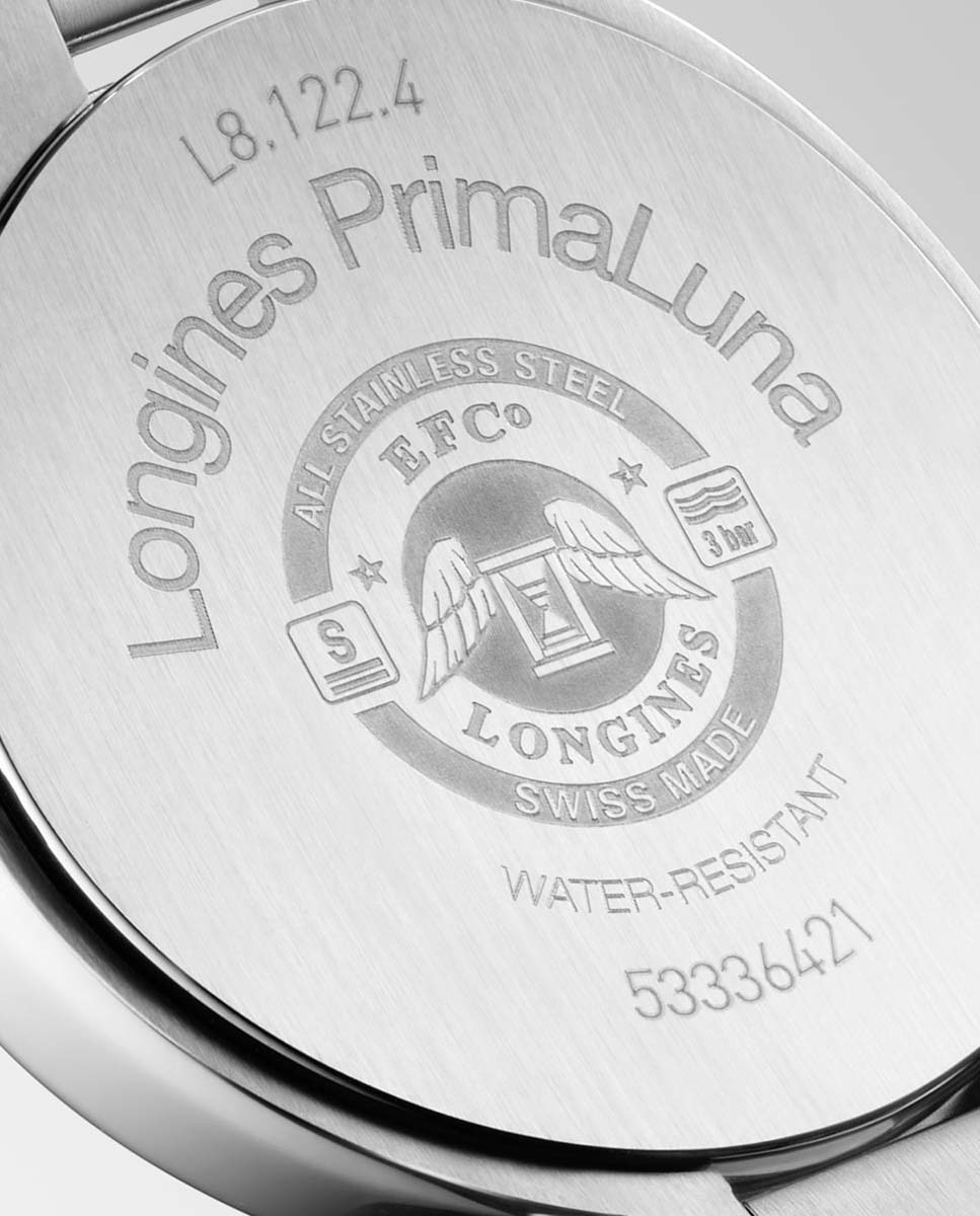 Reloj de mujer Longines Primaluna L8.122.4.87.6 de acero · Longines · El Corte Inglés