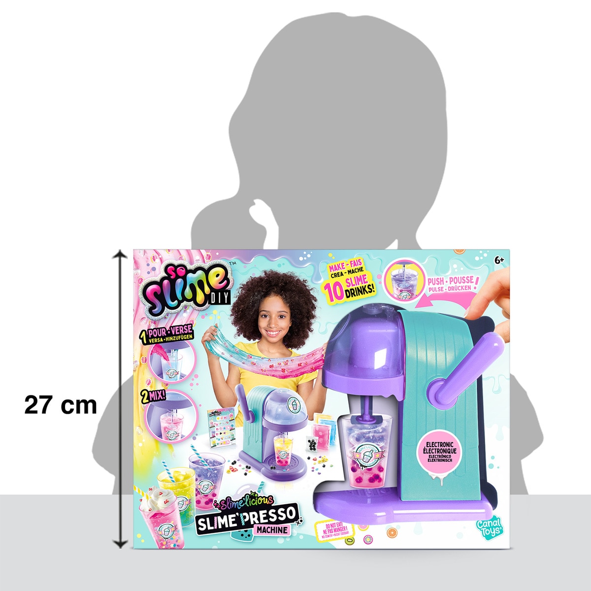 Juego de manualidades Slime'Presso Machine Canala Toys · Canal Toys ...