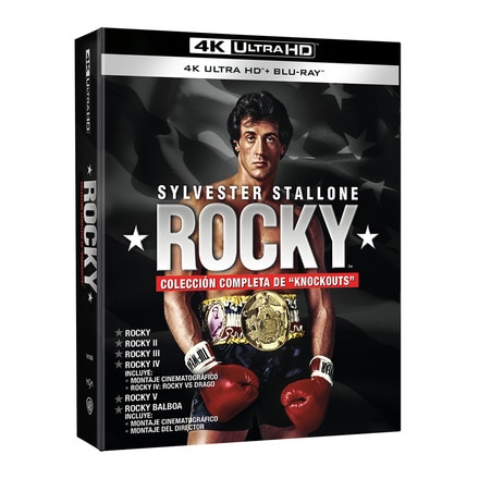 Pack Rocky 1-6 (4K Ultra HD + Blu-Ray) · Warner · El Corte Inglés