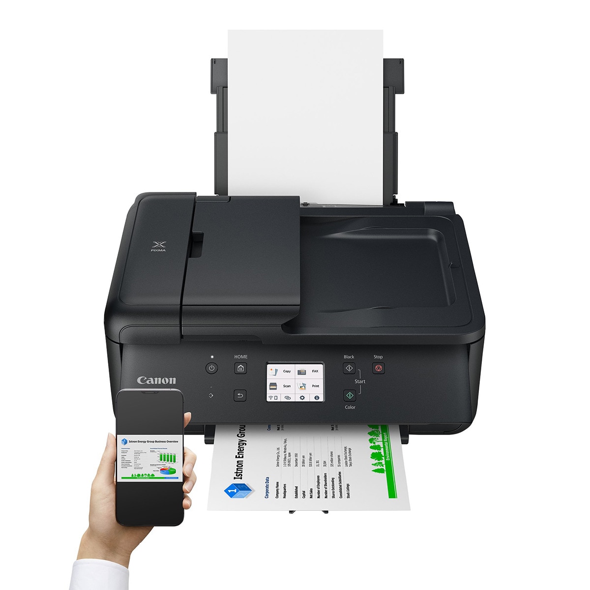 Impresora Multifunción 4 en 1 Canon PIXMA TR7650 con doble cara ...
