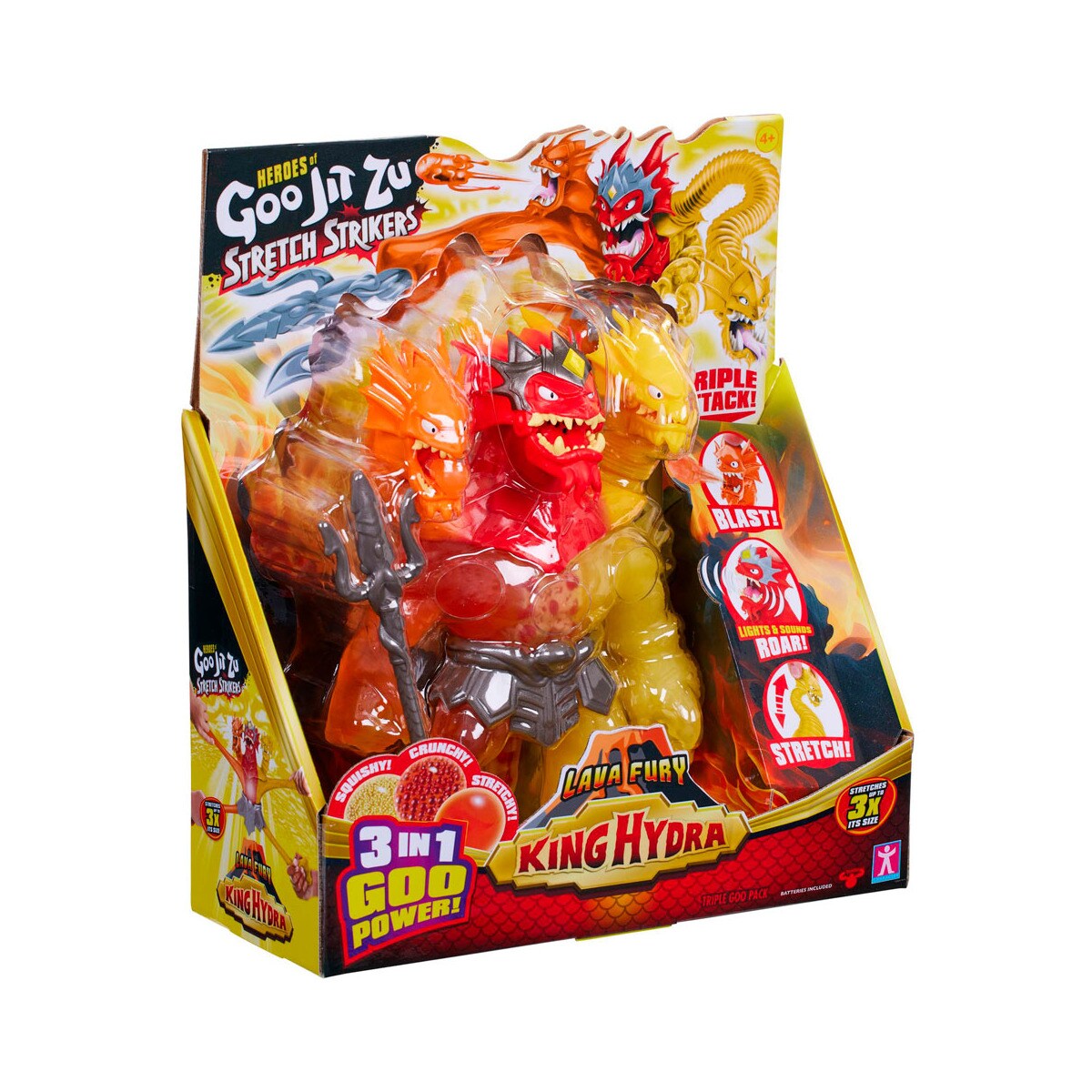 Figura King Hydra Lava Fury Goo Jit Zu modelos surtidos · Goo Jit Zu ...