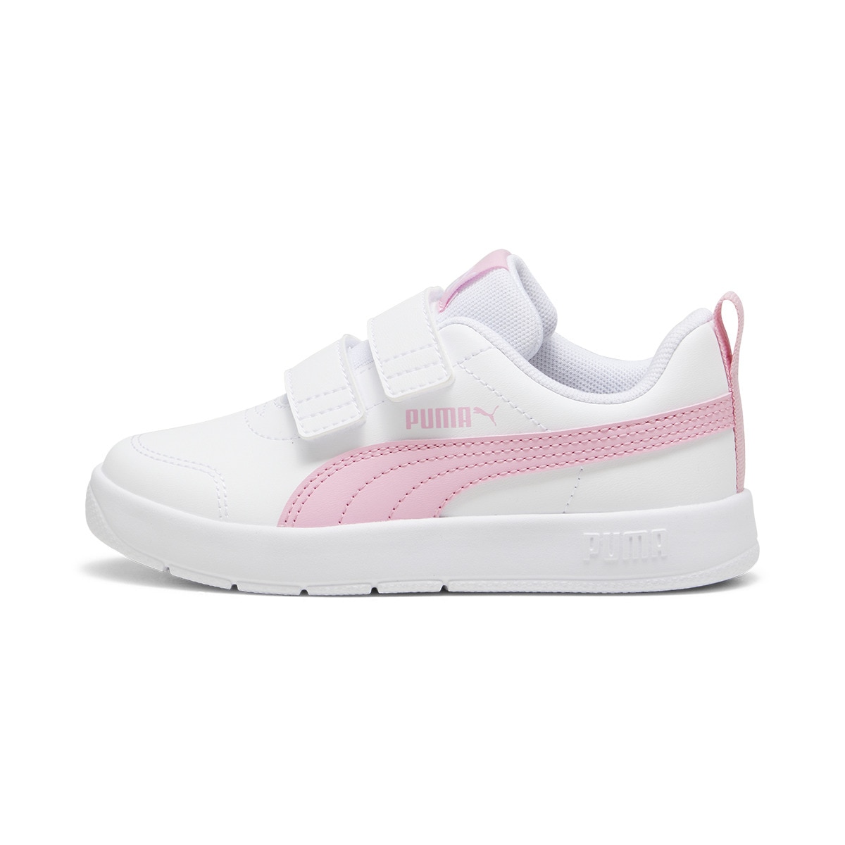 Zapatillas casual de niños Courtflex V3 V Ps Puma Blanco / Rosa · El ...