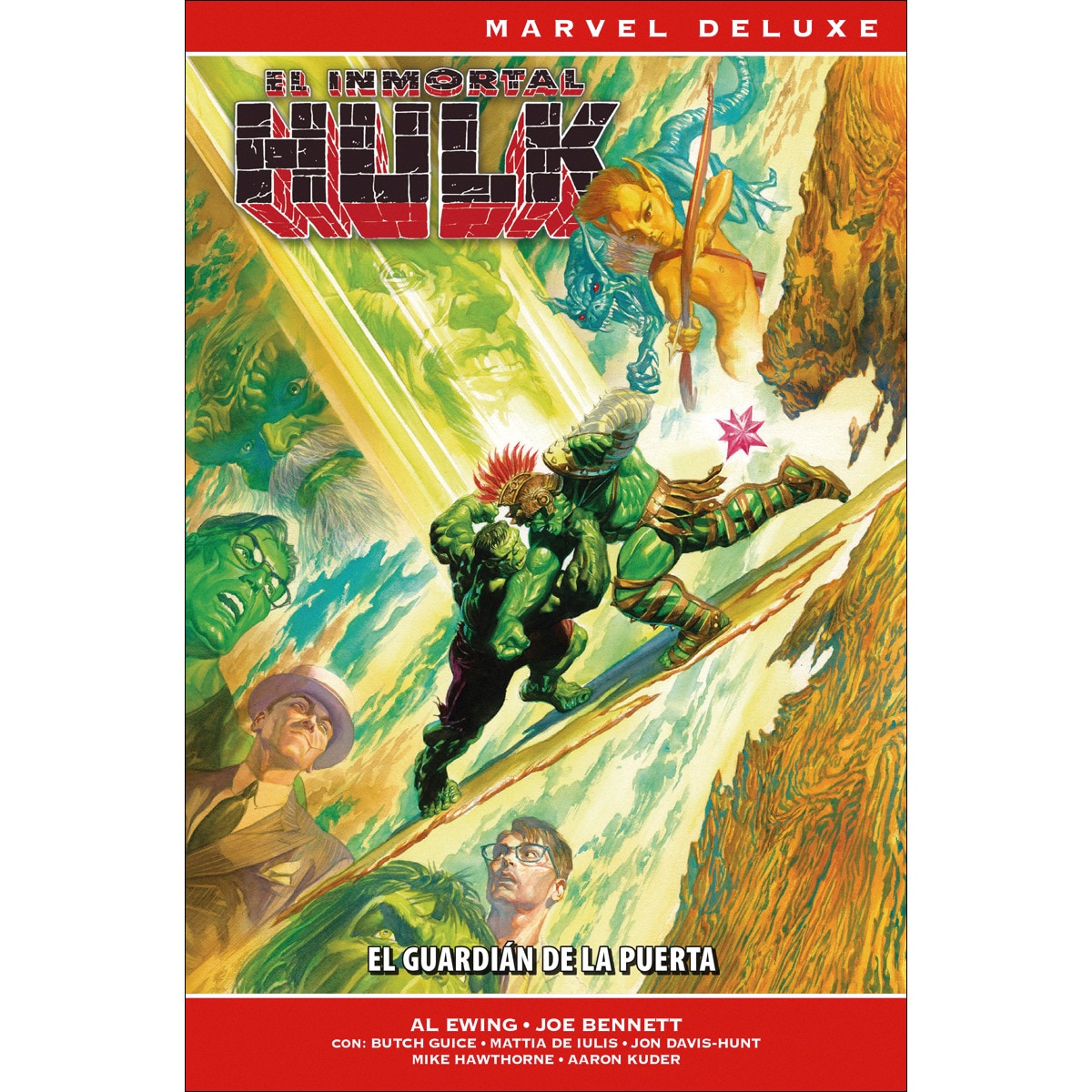 Marvel deluxe el inmortal hulk 4. el guardián de la puerta (Tapa dura ...
