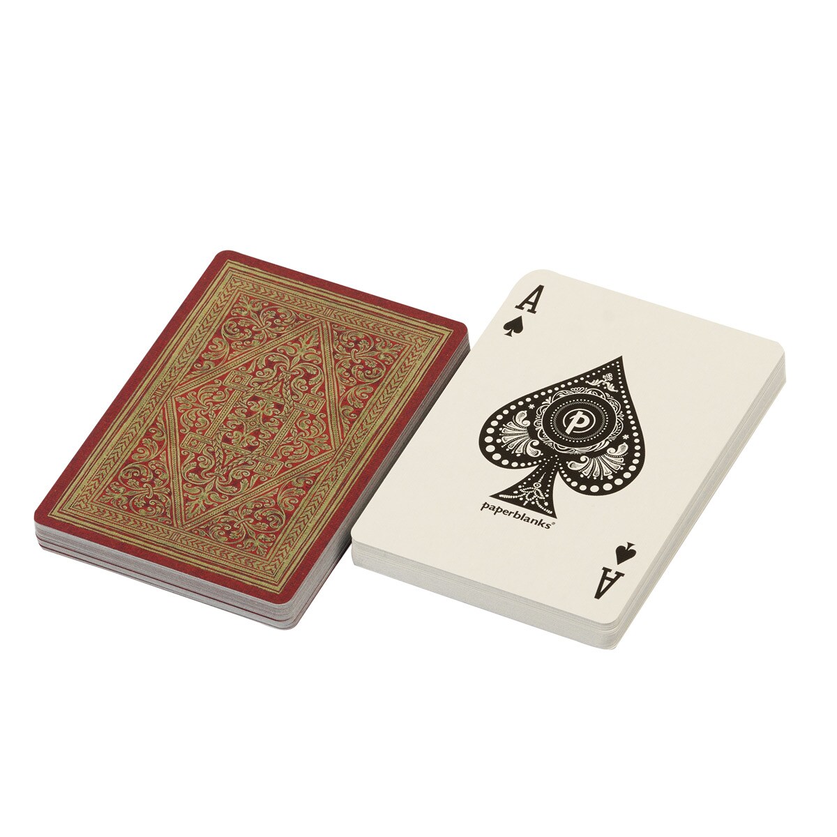 Juego de naipes Senda Dorada Paperblanks con 54 cartas de póker ...