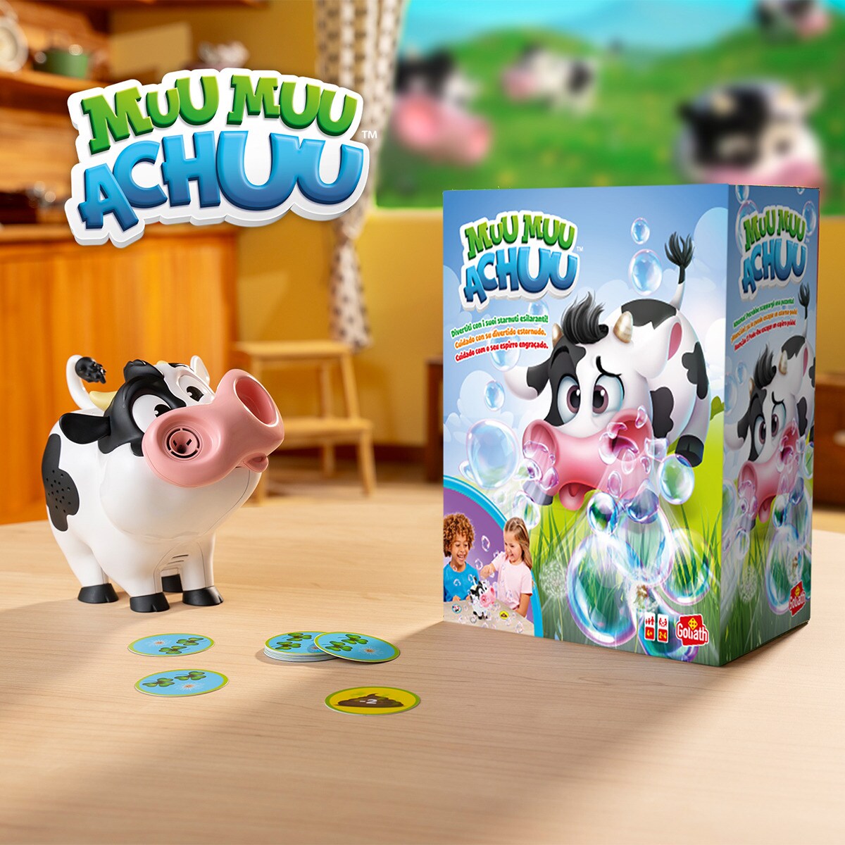 Juego de mesa MUU MUU ACHUU Goliath Games · GOLIATH · El Corte Inglés