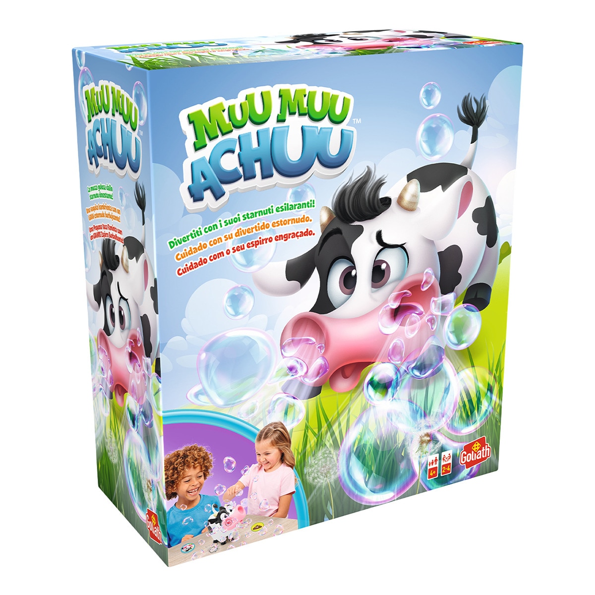 Juego de mesa MUU MUU ACHUU Goliath Games · GOLIATH · El Corte Inglés