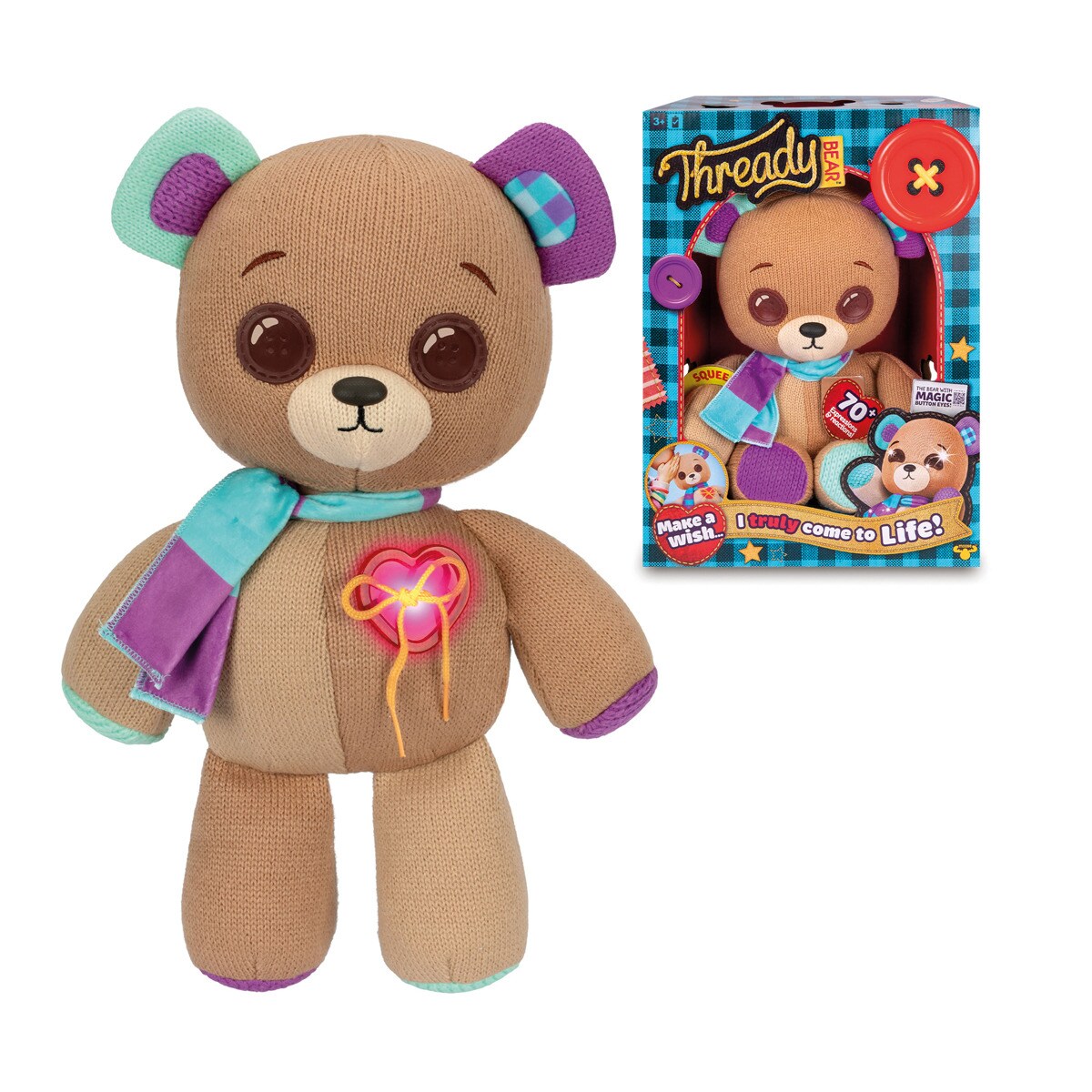 Muñeco de trapo Thready Bear Famosa · Famosa · El Corte Inglés