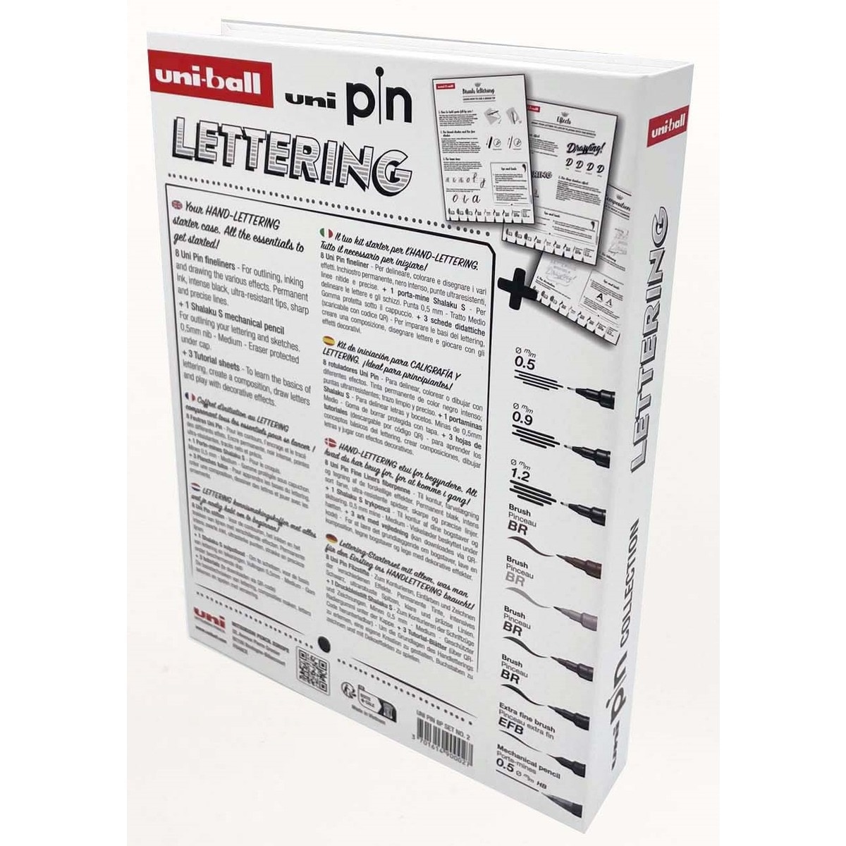 Set calibrados starter kit Lettering 9P Uni-Ball PIN · UNI BALL · El Corte Inglés