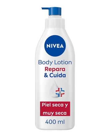 Loción Corporal Hidratante con Dispensador Body Milk Repara y Cuida 400 ml Nivea · NIVEA · El ...