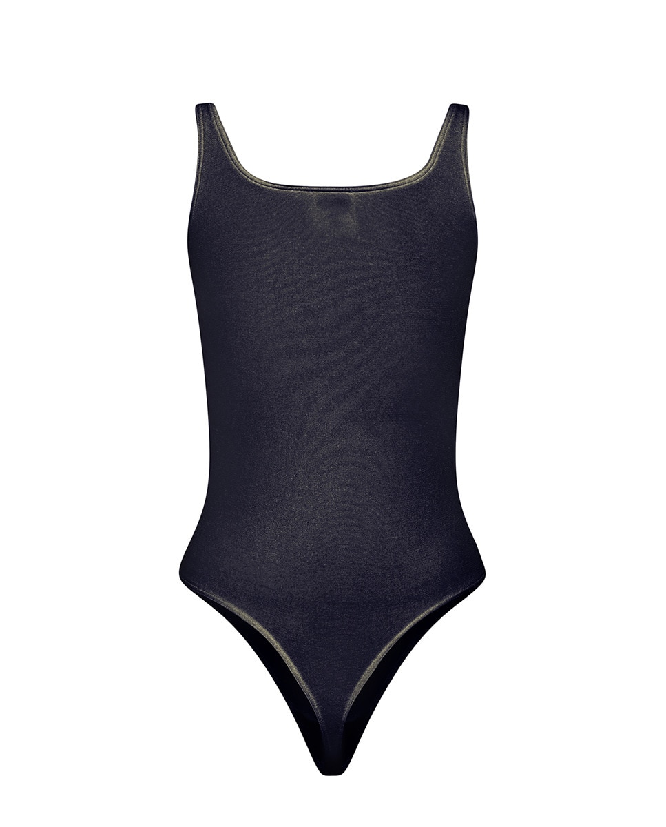 Body brillante con escote redondo · Wolford · El Corte Inglés