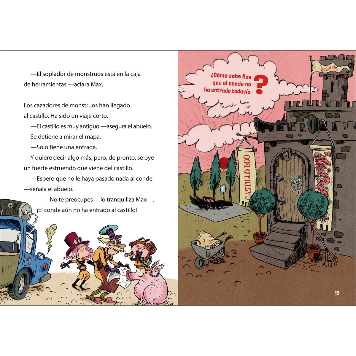 El Club de los Cazadores de Monstruos: El castillo encantado de Boo ...