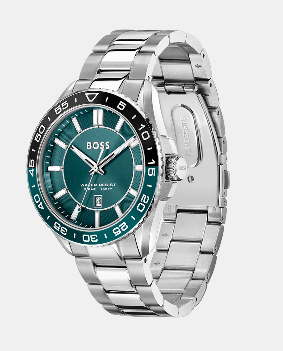Reloj de hombre Runner 3H 1514208 de acero · Boss · El Corte Inglés