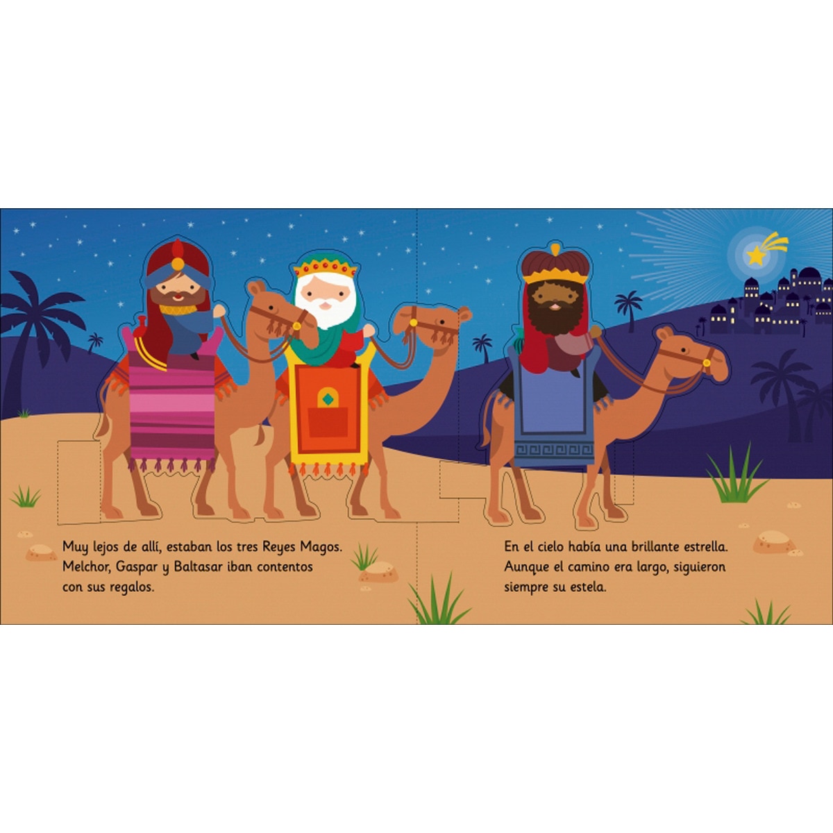 Los Reyes Magos (Pop-up de cuento): Con Pop-Up en cada página para ...