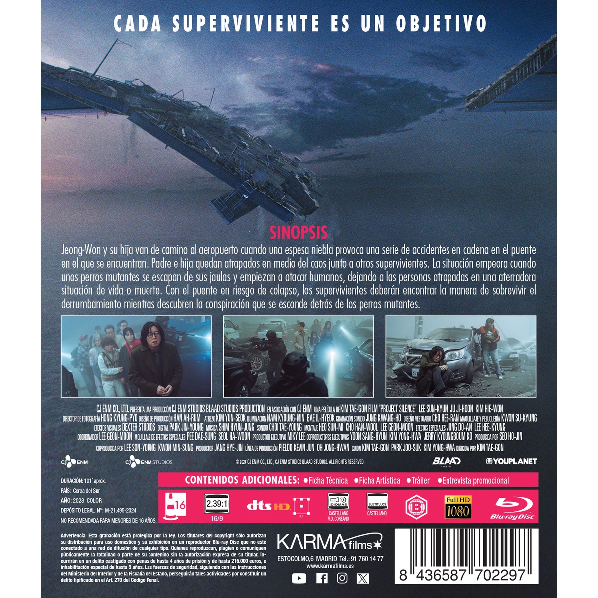 Project: Silence (DVD) · KARMA FILMS · El Corte Inglés