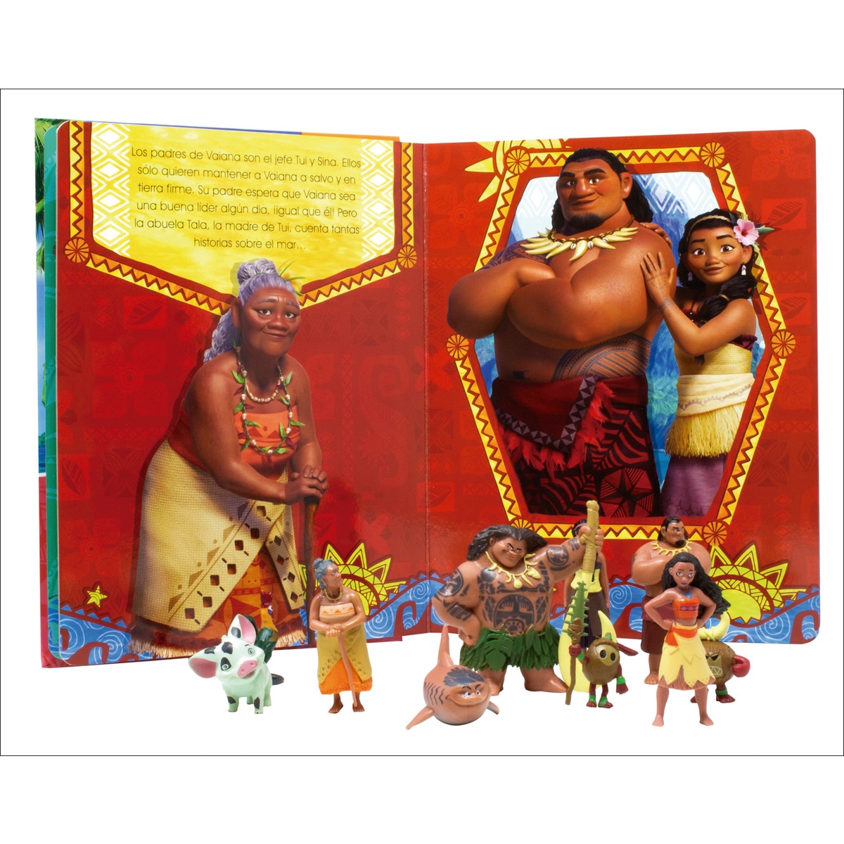 Vaiana. Bienvenidos a Motunui. Libroaventuras: Incluye un cuento, figuritas y un tapete · DISNEY ...