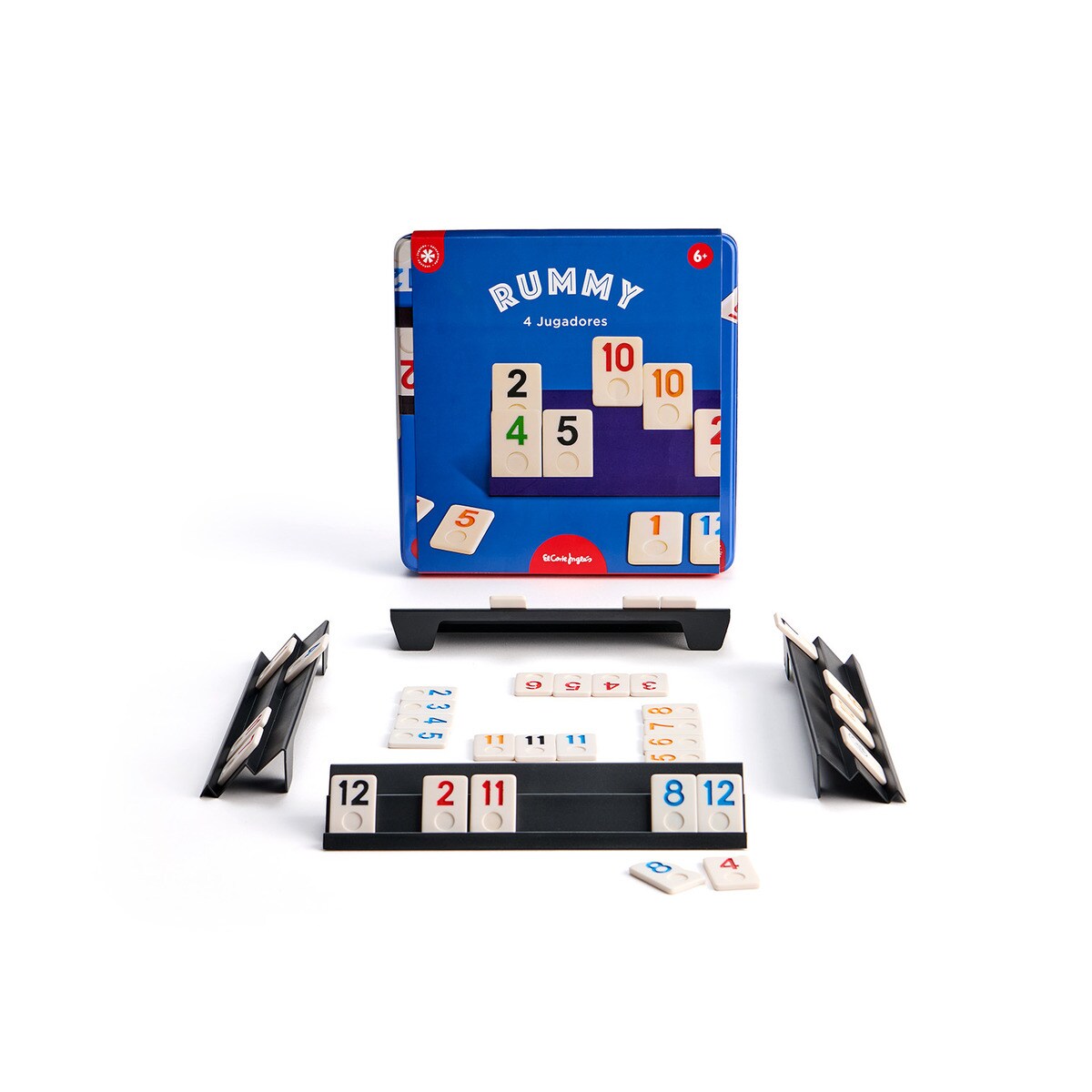 Rummy 4 jugadores en caja metálica El Corte Inglés · El Corte Inglés ...