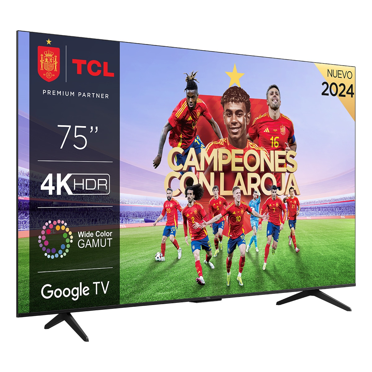 TV LED 190,5 cm (75") TCL 75P755, 4K UHD HDR, Wide Color Gamut, Smart ...