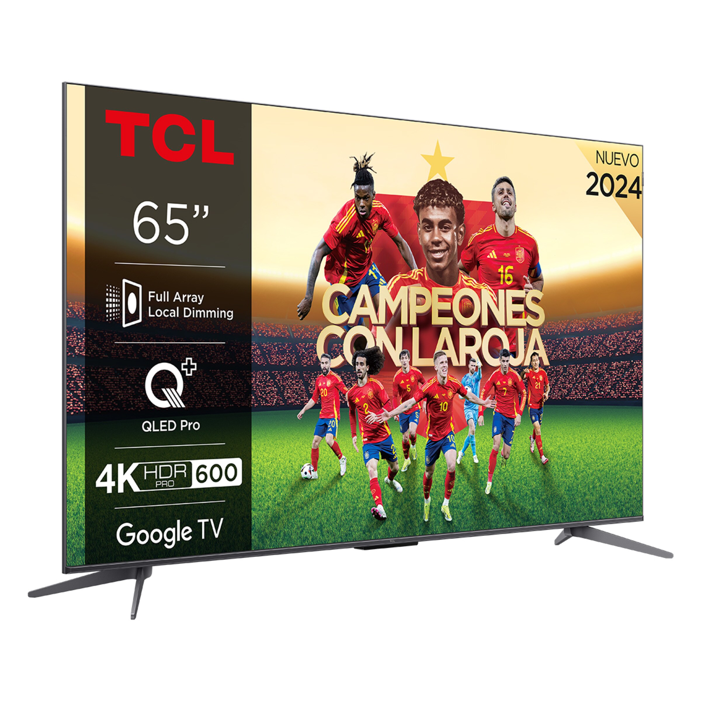 TV QLED 165,1 cm (65") TCL 65C655 PRO, 4K UHD, Smart TV by Google TV ...